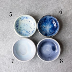 Ring Dish // Extra Small Condiment Bowls // Handmade Tiny Bowls - Etsy