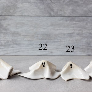 Ceramic Ghost // Unique Halloween Decor // Hand-sculpted Ghosts ...