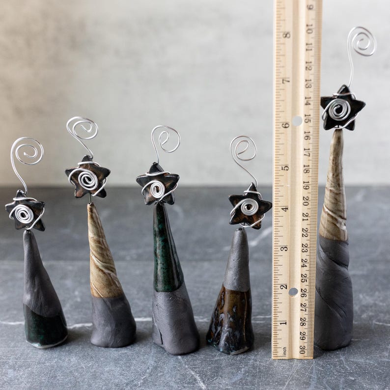 Pottery Christmas Trees // Handmade Rustic Ceramic Trees - Etsy