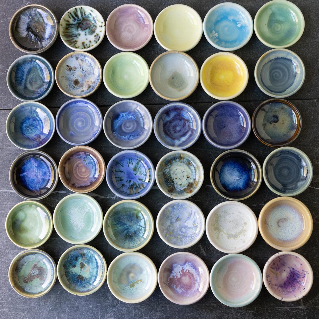 Tiny Ring Dish // Handmade Tiny Bowls - Etsy