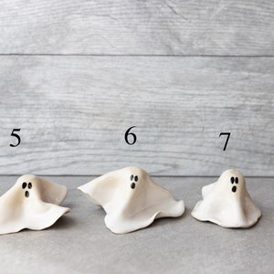 Ceramic Ghost // Unique Halloween Decor // Hand-sculpted - Etsy