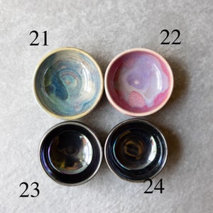 Ring Dish // Extra Small Condiment Bowls // Handmade Tiny - Etsy