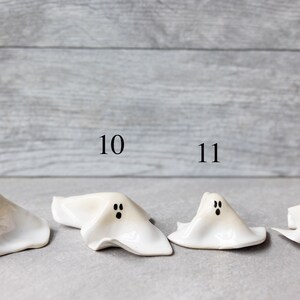 Ceramic Ghost // Unique Halloween Decor // Hand-sculpted Ghosts ...