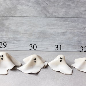 Ceramic Ghost // Unique Halloween Decor // Hand-sculpted Ghosts ...
