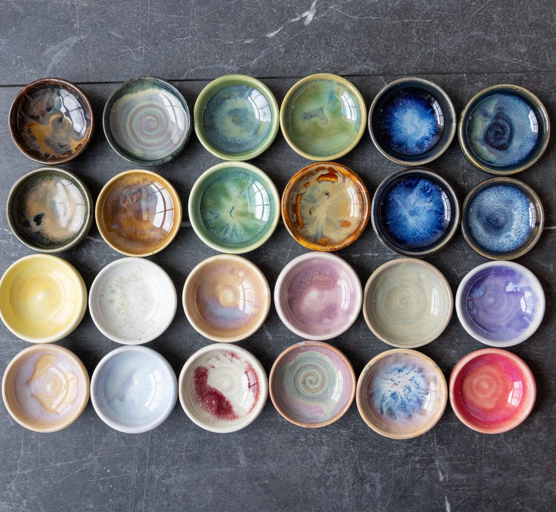 Tiny Ring Dish // Handmade Tiny Bowls - Etsy