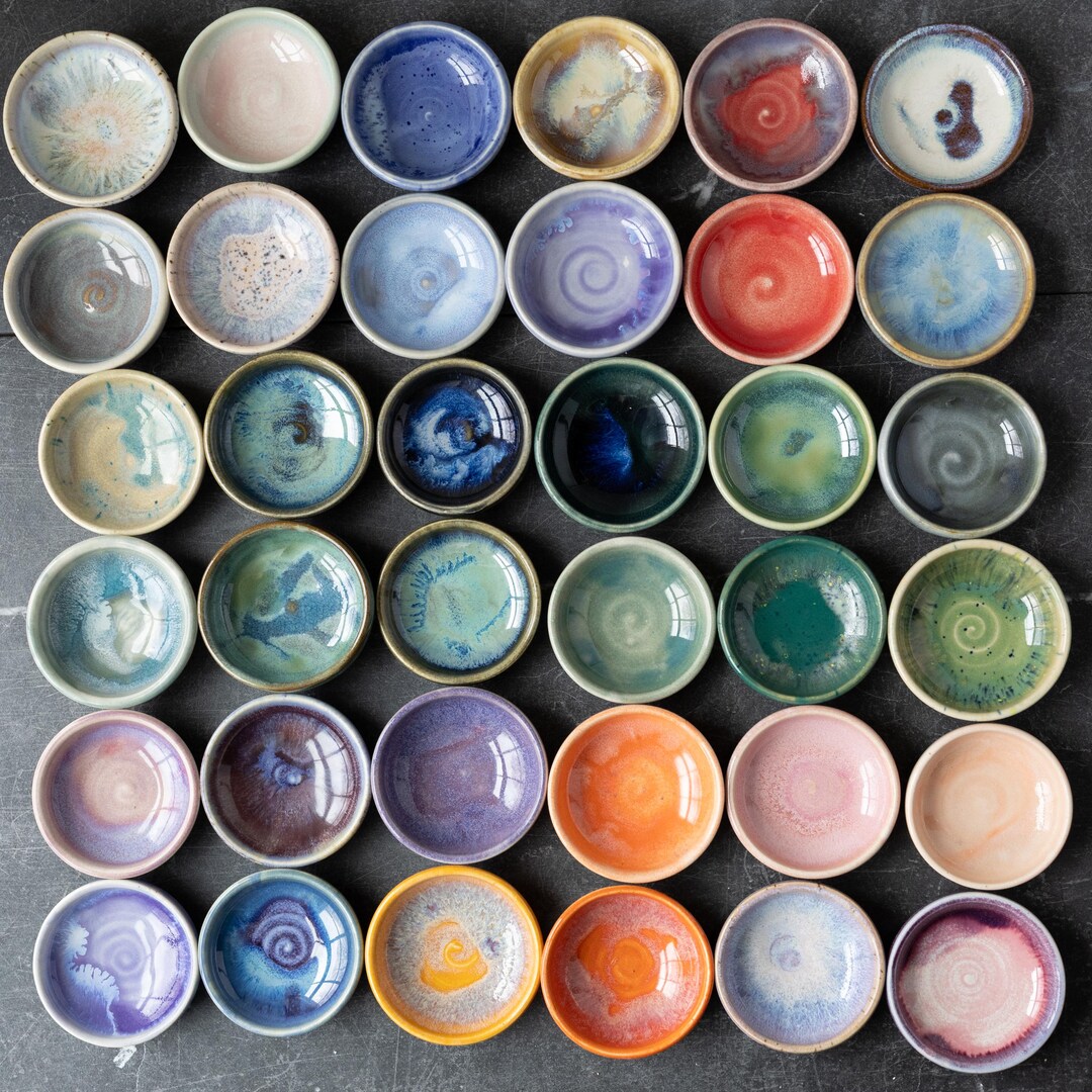 Tiny Ring Dish // Handmade Tiny Bowls - Etsy