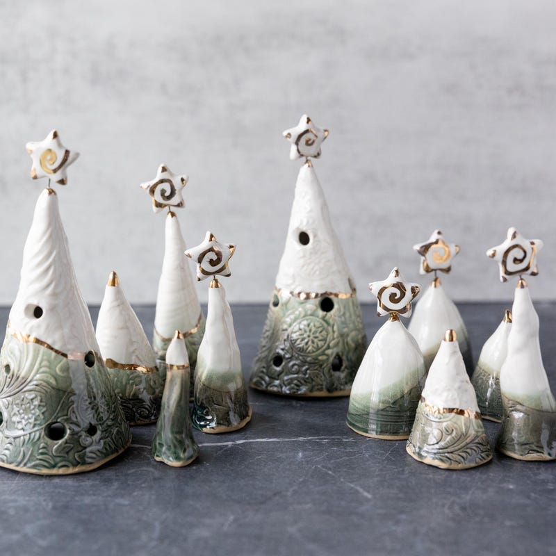 Pottery Christmas Tree - Etsy