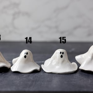 Ceramic Ghost // Unique Halloween Decor // Hand-sculpted Ghosts ...