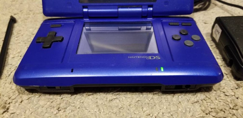 Nintendo Blue DS NTR-001 Original Console System Handheld With - Etsy