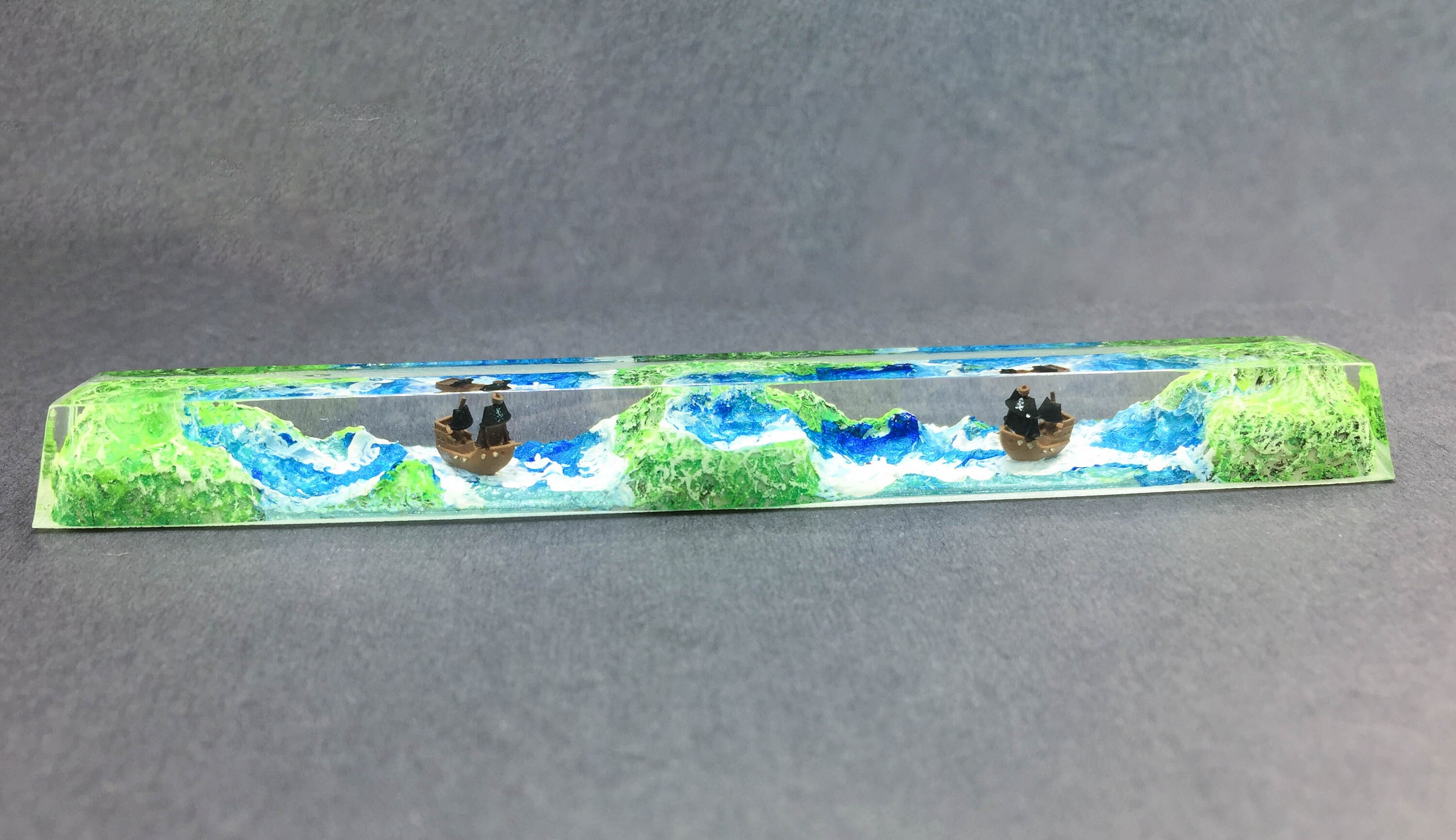 Pirate Boat Spacebar, Sea of Thieves Island Map Inspired Keycap ...