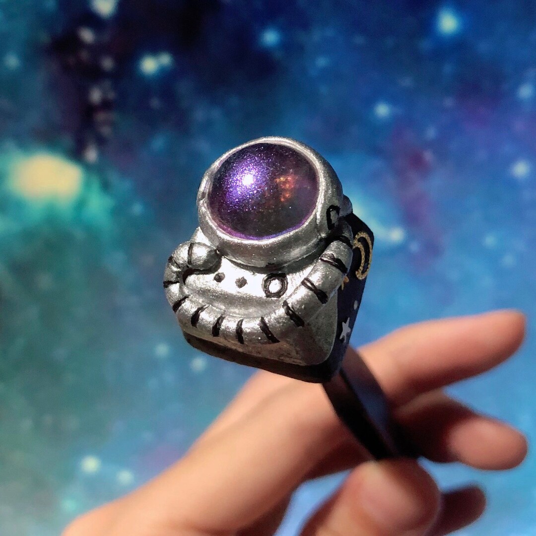 Astronaut Keycap, Space Keycap Inspired, Astronaut Artisan Keycap for ...