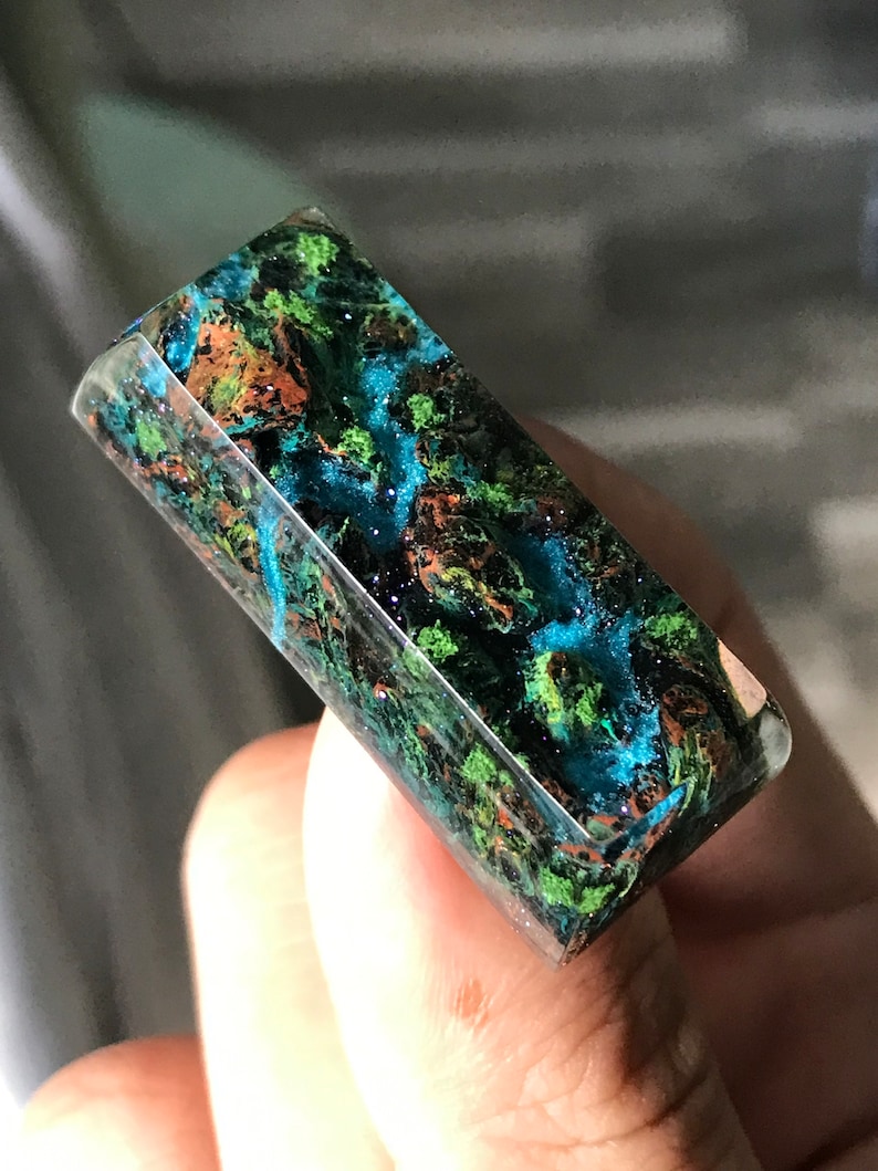 Hill Keycap, Landscape Waterfall Keycap, Retro Mountains Flowing Water ...
