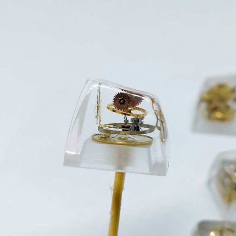 Gold Gear Keycap Handmade Gold Machine Keycap Gear Wheel - Etsy