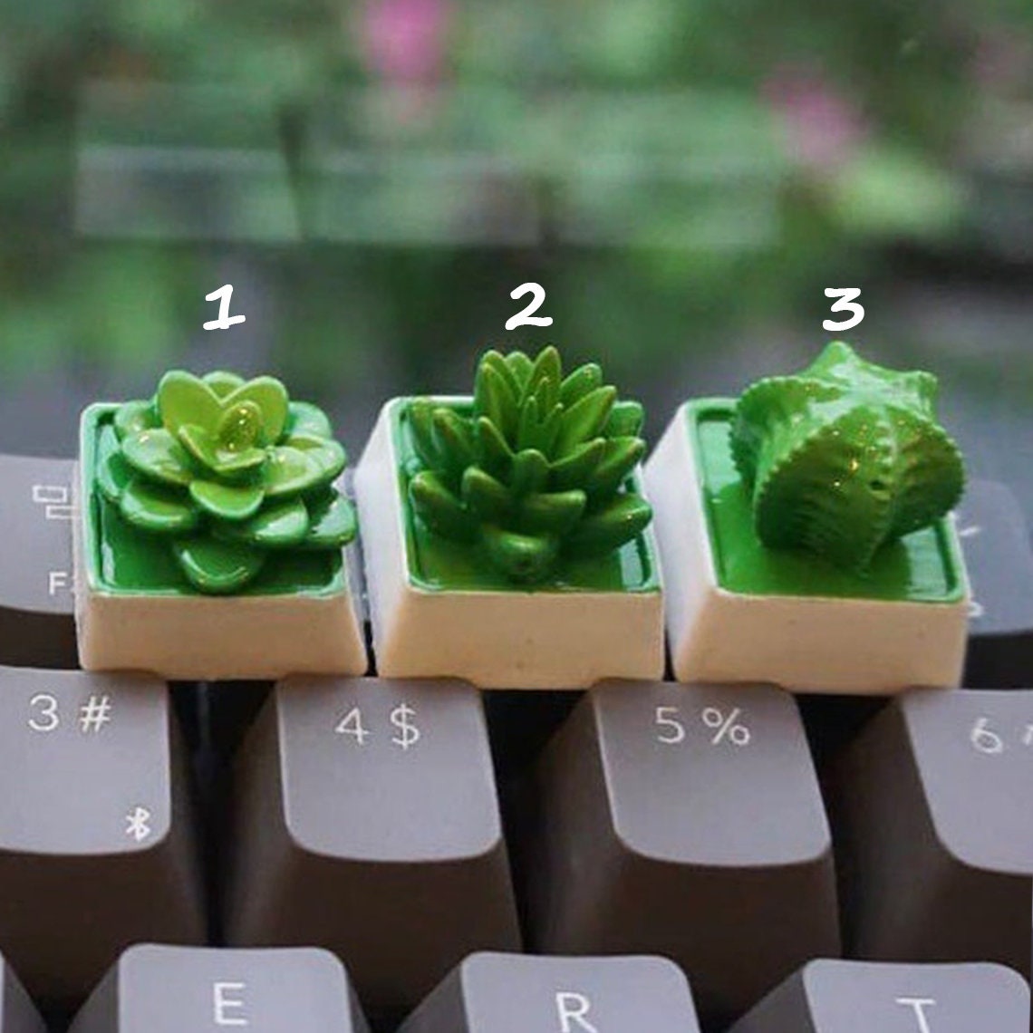 Electronics & Accessories Mechanical Keyboard Keycap Lime Green Resin ...