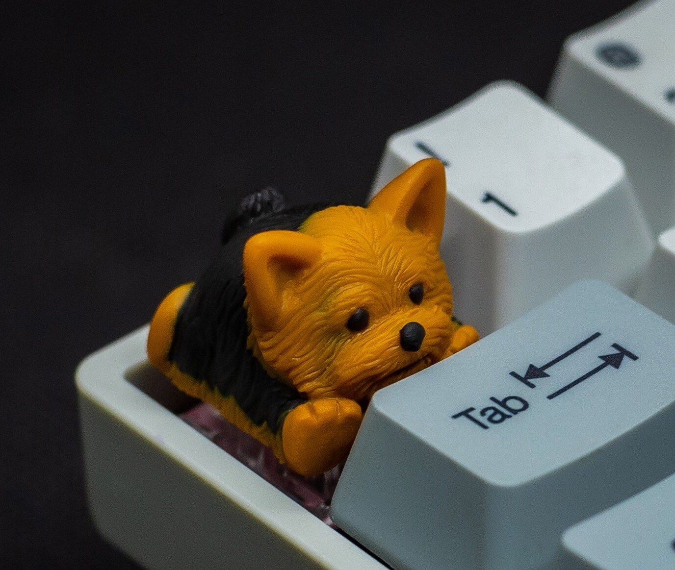 Custom Yorkshire Dog Keycap, Custom Dog Keycap, Special Gift for Dog ...
