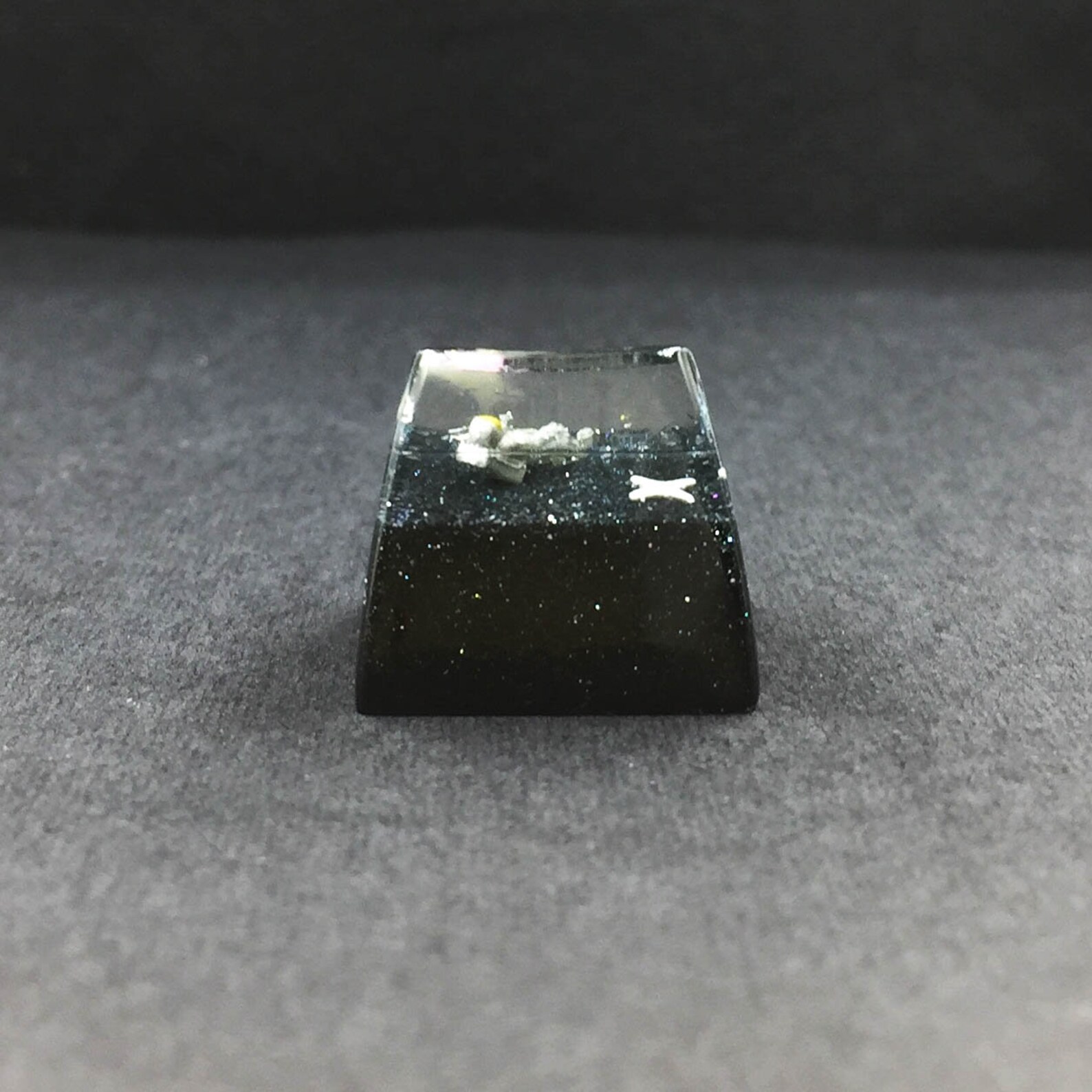 Astronaut Keycap Outer Space Resin Keycap Galaxy Handmade - Etsy