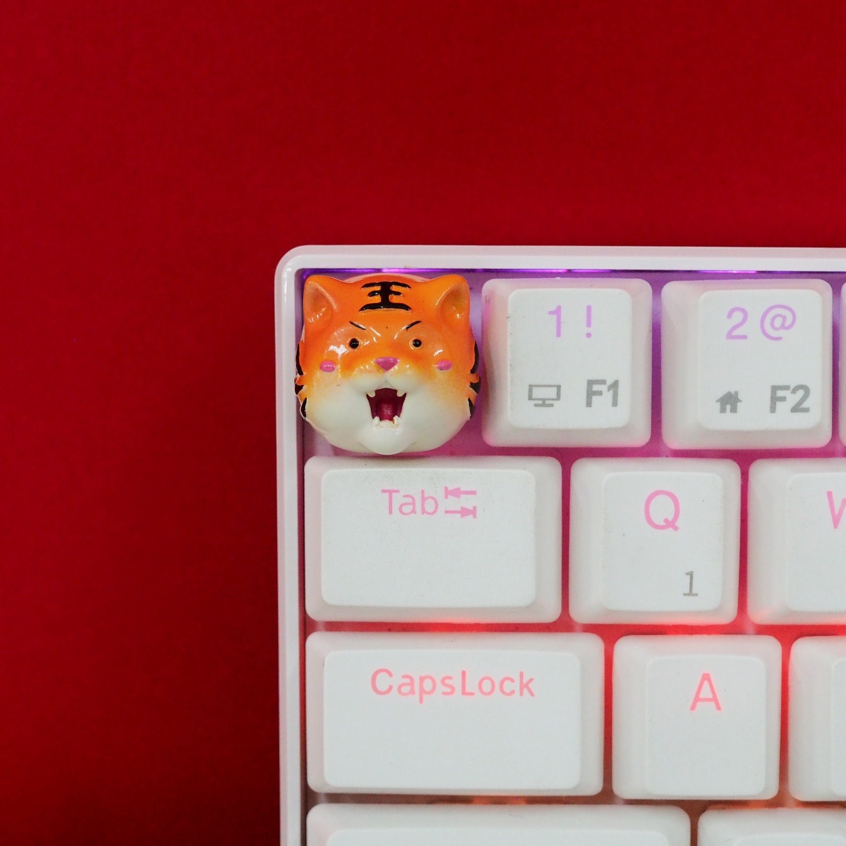 Tiger Keycap Lucky Keycap Chinese Zodiac Keycap Cherry MX | Etsy