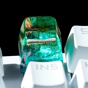 The Sprout Keycap, Hope Keycap, Handcrafted Artisan Life Message Keycap ...