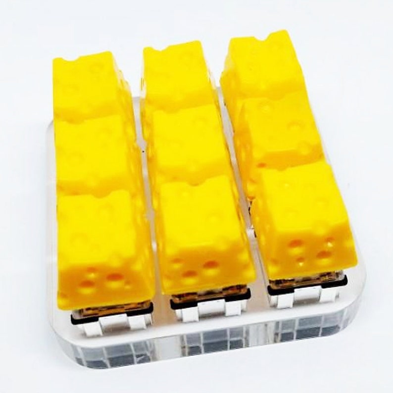 Cheese Keycap Cheese Space Bar Cheesy Keyboard Computer | Etsy