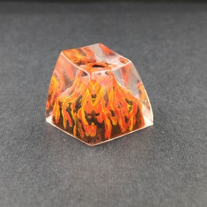 Volcano Keycap, Volcanic Eruption Keycap, Lava Keycap, Christmas Gift ...