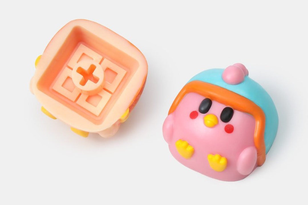 Racing Chicken Keycap, Chicken Keycap for MX Cherry, Cute Animal ...