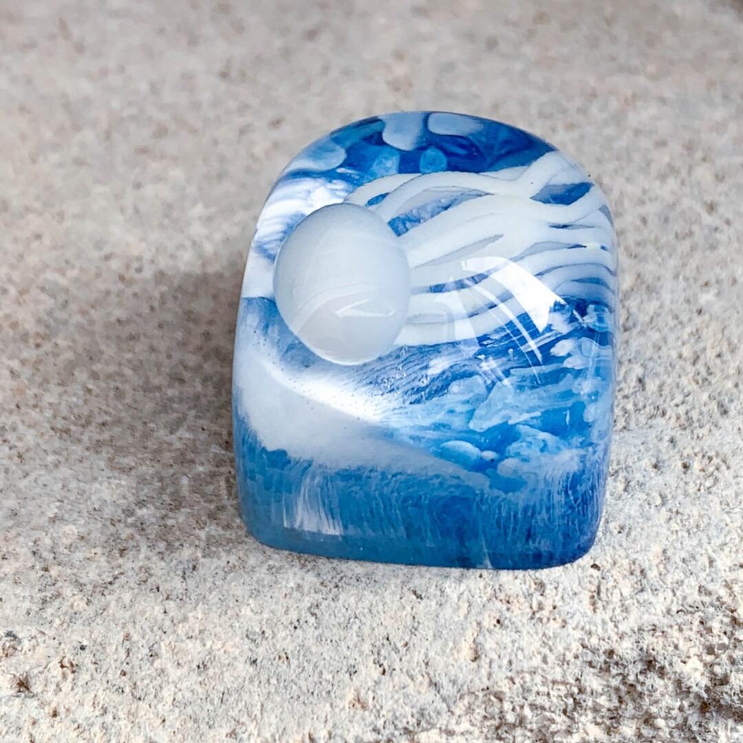 Jellyfish Keycap, Backlit Keycap, Handmade Resin Keycap, Cherry MX ...