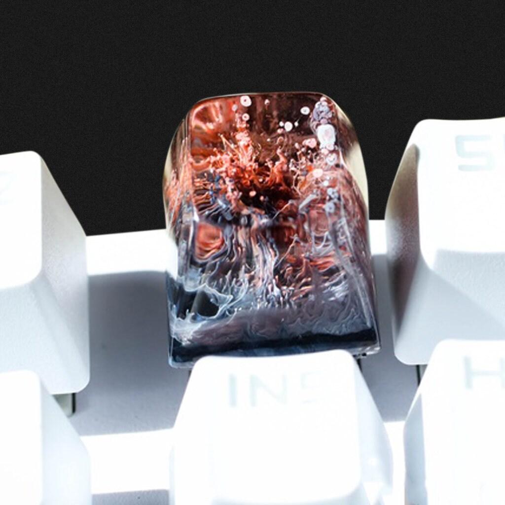 Flame Texture Keycap Magma Keycap Volcano Keycap Cherry MX - Etsy