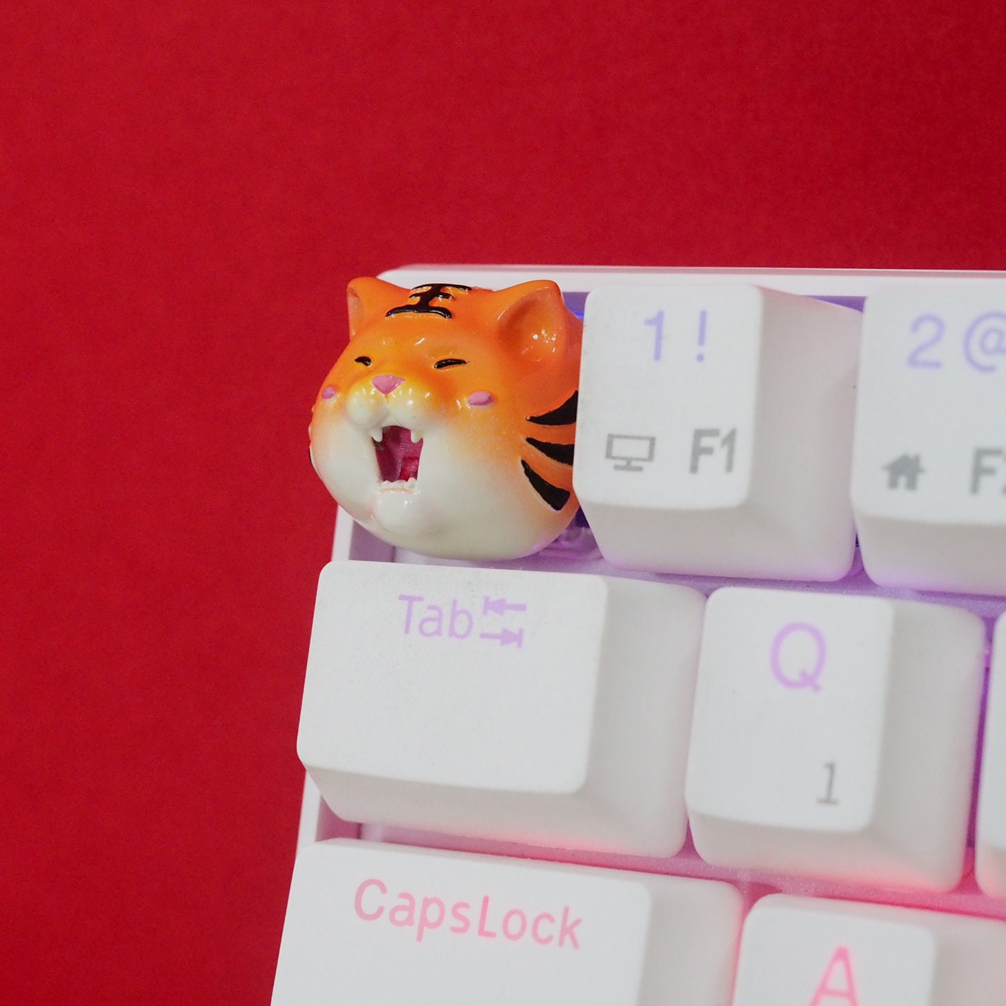 Tiger Keycap Lucky Keycap Chinese Zodiac Keycap Cherry MX | Etsy