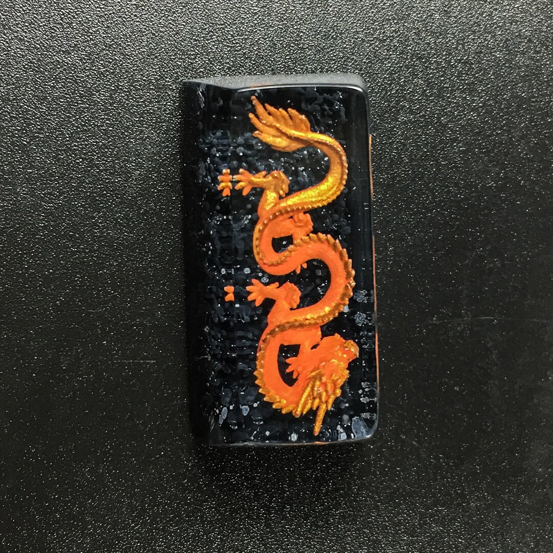 Asian Dragon Artisan Keycap, Shift Keycap 2u Keycap, Red Dragon Keycap ...