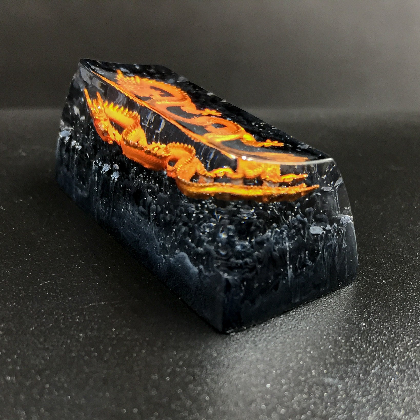 Asian Dragon Artisan Resin Keycap, Handmade 2u Shift Keycap - Etsy
