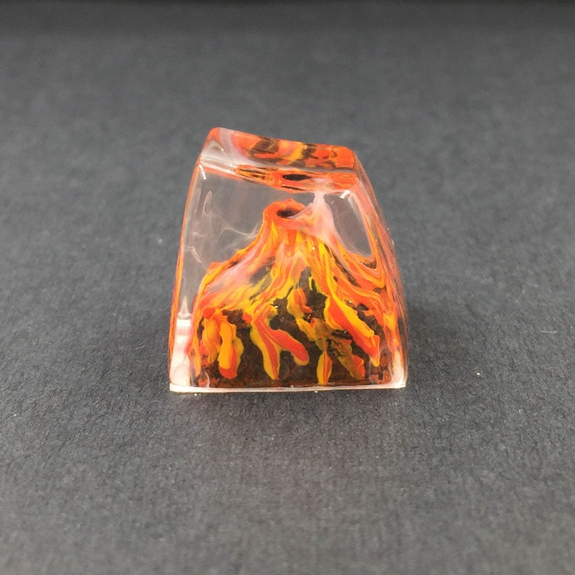 Volcano Keycap Volcanic Eruption Keycap Lava Keycap - Etsy