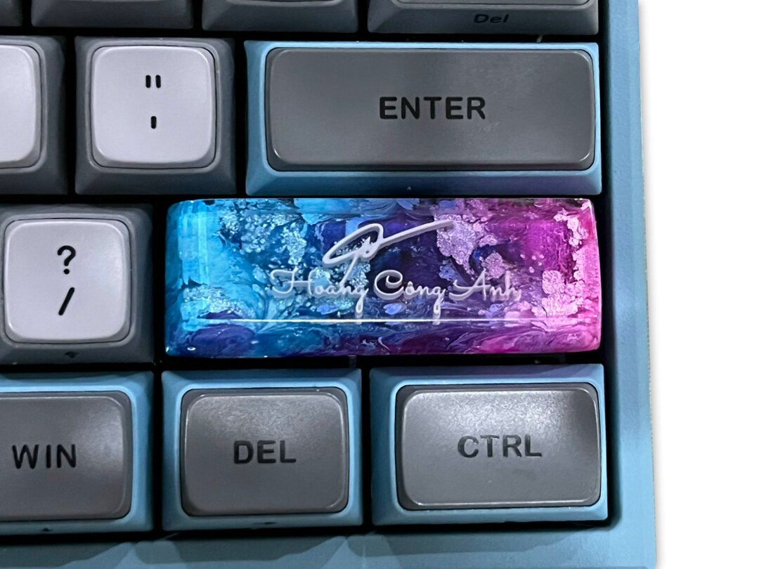 Custom Name Keycap, Custom Signature Keycap. Personalized Keycaps ...