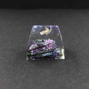 Interstellar Keycap, Handmade Resin Artisan Keycap, Cherry MX Keycap ...