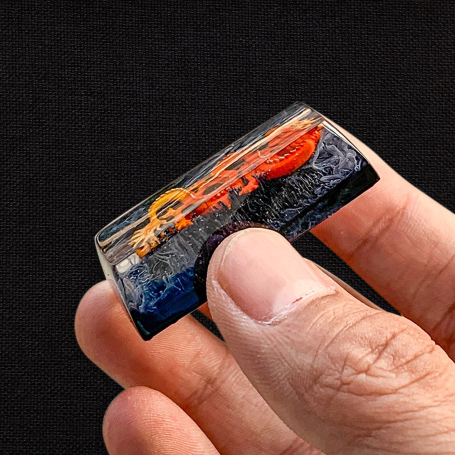 Asian Dragon Artisan Resin Keycap, Handmade 2u Shift Keycap - Etsy