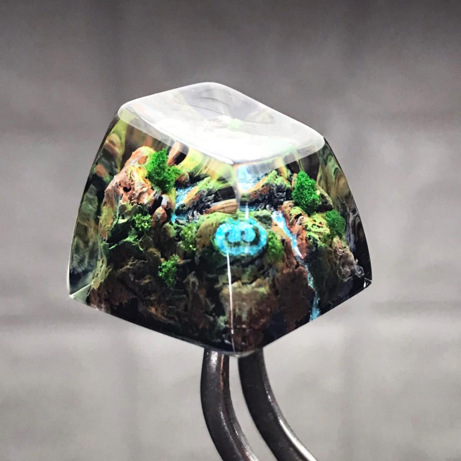 Mountain Keycap Esc Keycap Forest Keycap Handmade Artisan | Etsy Canada