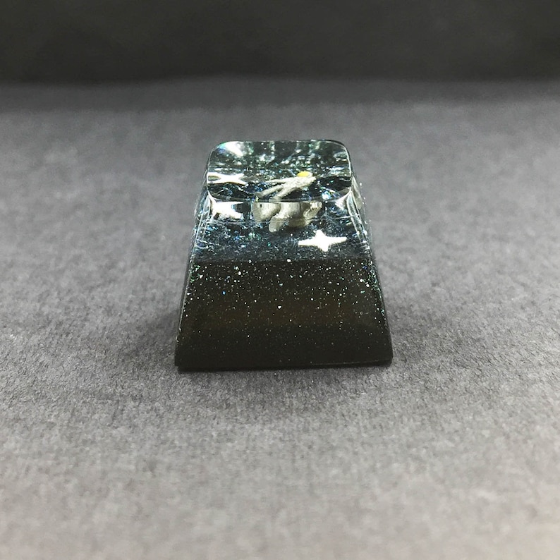 Astronaut Keycap Outer Space Resin Keycap Galaxy Handmade - Etsy