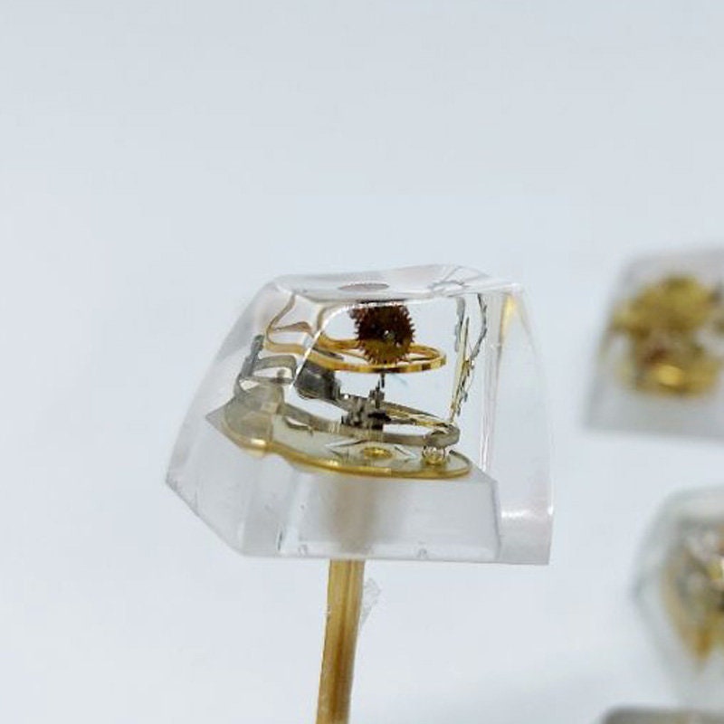Gold Gear Keycap Handmade Gold Machine Keycap Gear Wheel - Etsy