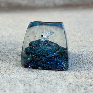 Interstellar Keycap, Handmade Resin Artisan Keycap, Cherry MX Keycap ...
