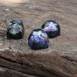Interstellar Keycap, Handmade Resin Artisan Keycap, Cherry MX Keycap ...