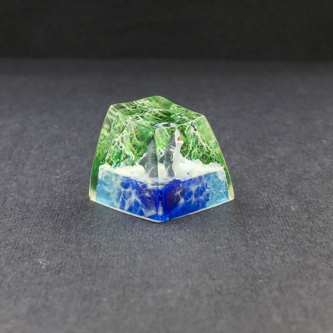 Shark Keycap, Sea Monster Keycap, Handmade Resin Keycap, Ocean Creature ...