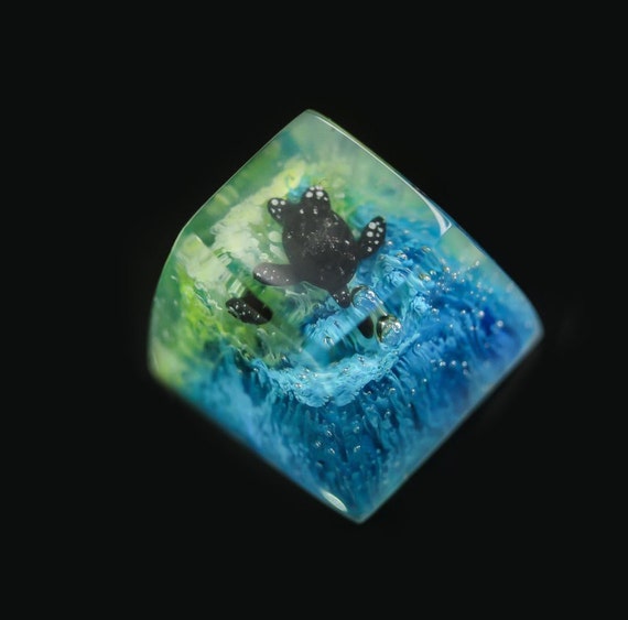 Sea Turtle keycap Underwater Collection Key cap for MX | Etsy