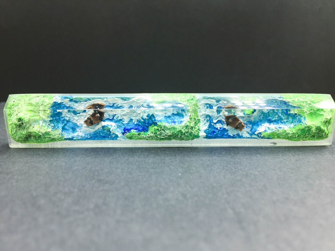 Pirate Boat Spacebar, Sea of Thieves Island Map Inspired Keycap ...