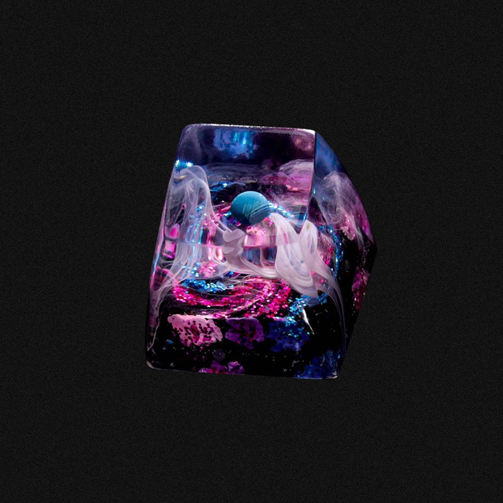 Mars Planet Keycap, Universe Keycap, Planet Keycap, Galaxy Resin Keycap ...