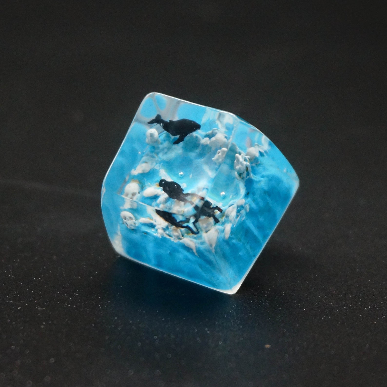 Scuba Diver Keycap, Whale Keycap, Underwater Keycap, Gift for Sea Lover ...