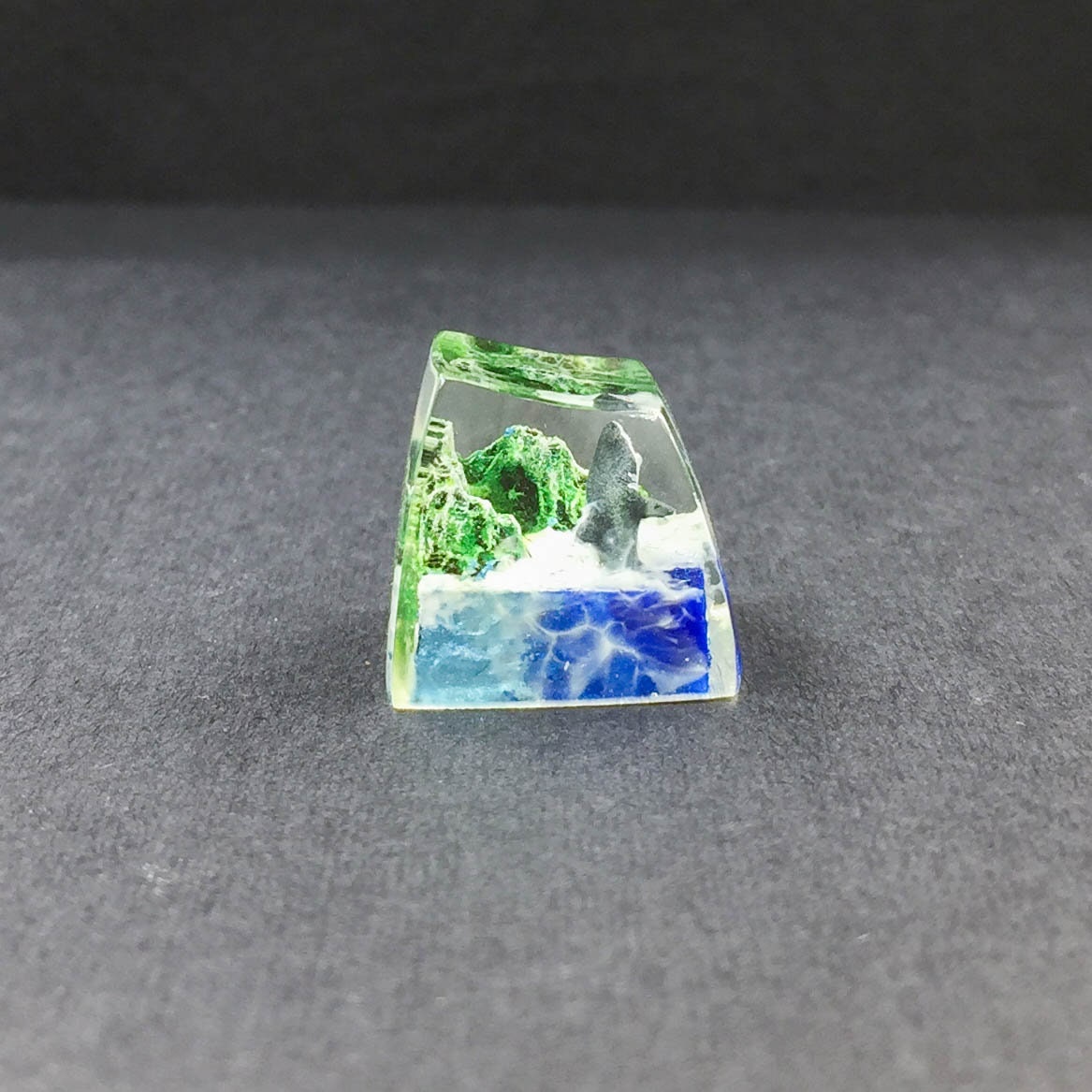 Shark Keycap Sea Monster Keycap Handmade Resin Keycap Ocean - Etsy