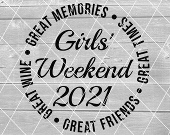 Girls Weekend Png | Etsy