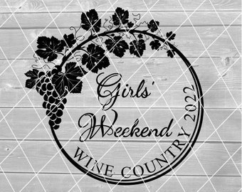 Wine Girls Trip - Etsy
