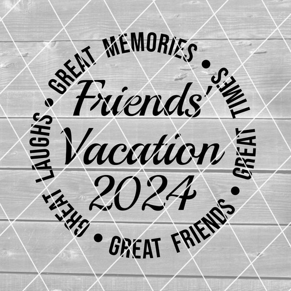Friends Vacation Shirt - Etsy