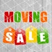 SVG Moving Sale Image, Garage Sale, Sales Tags, Vector, Digital ...