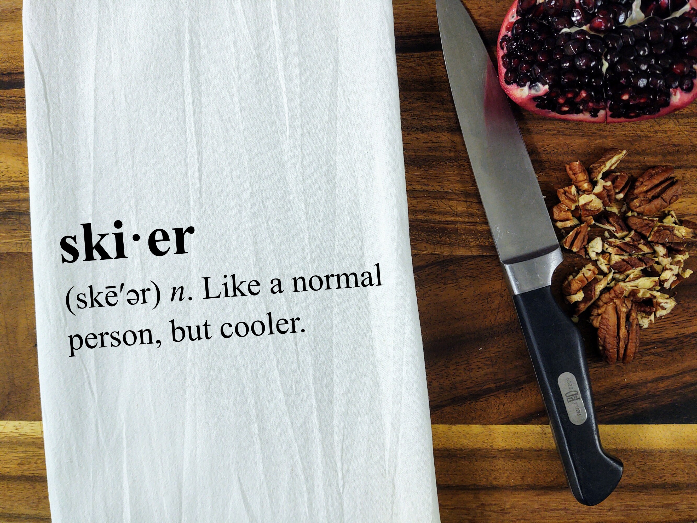 SVG Skier Dictionary Definition Like A Normal Person but | Etsy